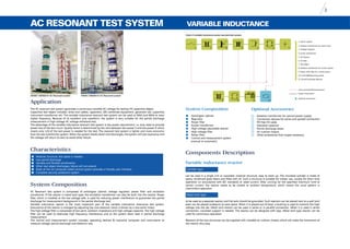 2 AC Resonant Test system | PDF
