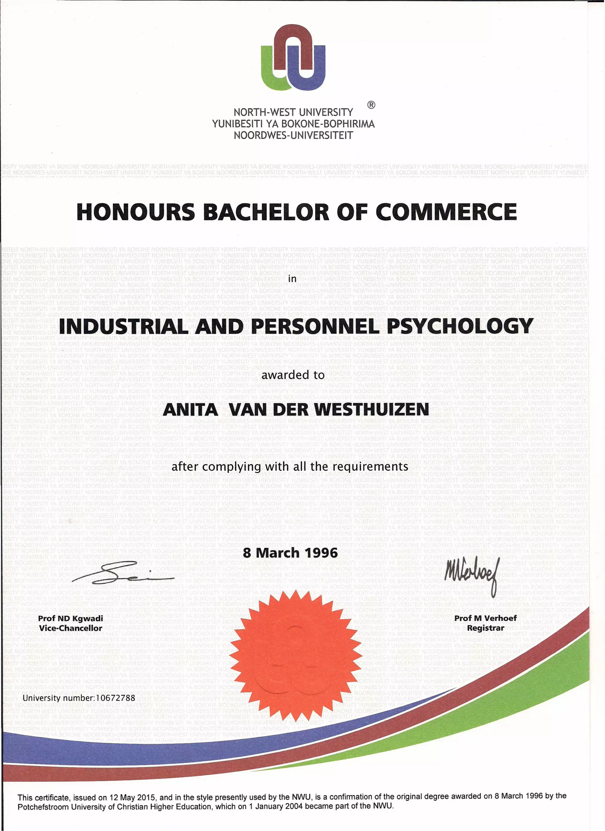 3. Honours Bachelor of Commerce | PDF