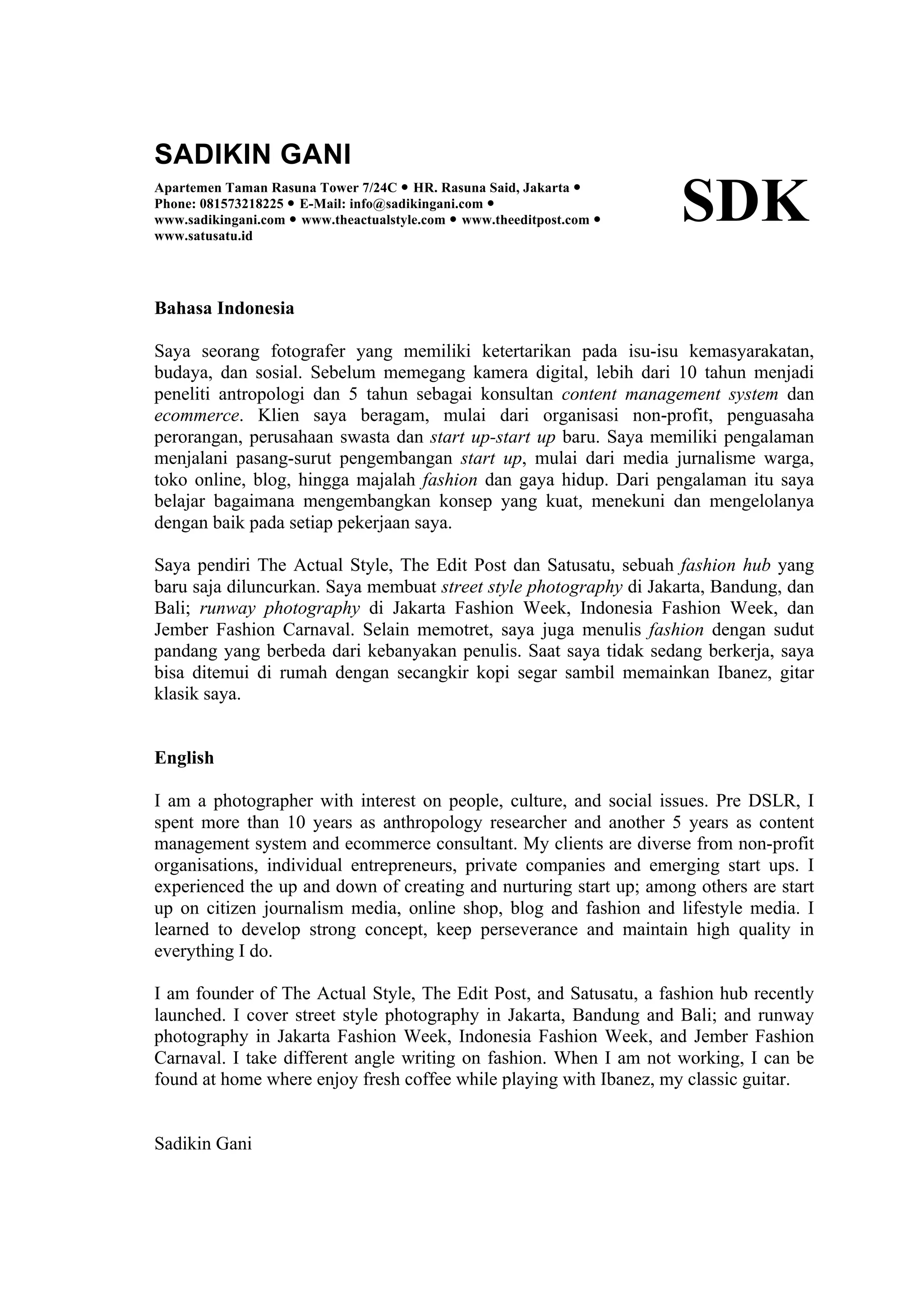 SDK-CV | PDF