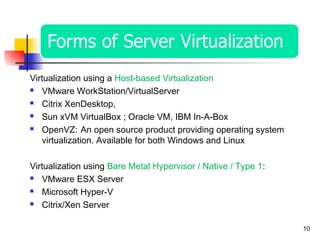 Virtualization_TechTalk | PPT | Cloud Computing | Internet