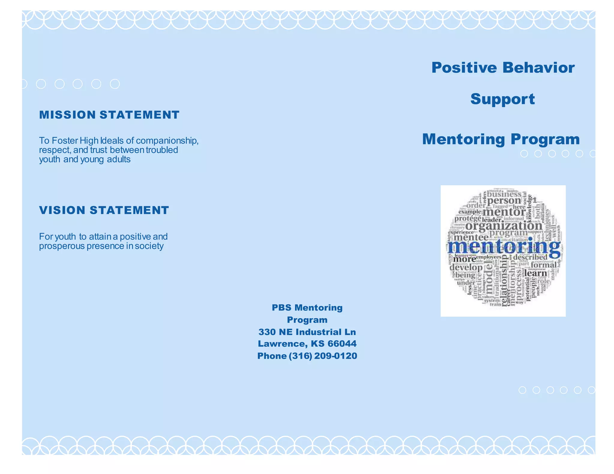 mentoring brochure | PPT