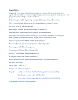 SHIBU YOHANNAN CV-AGL Engineer | PDF