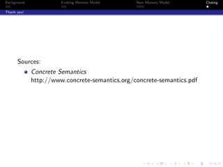 Bergvelt memory model presentation | PPT