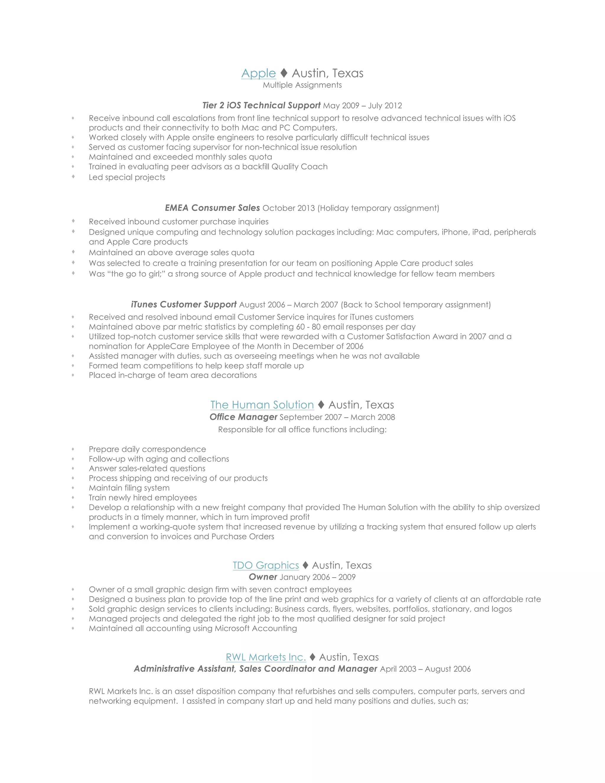 Crystal Chapa 2015 Resume | PDF | Computing | Technology & Computing