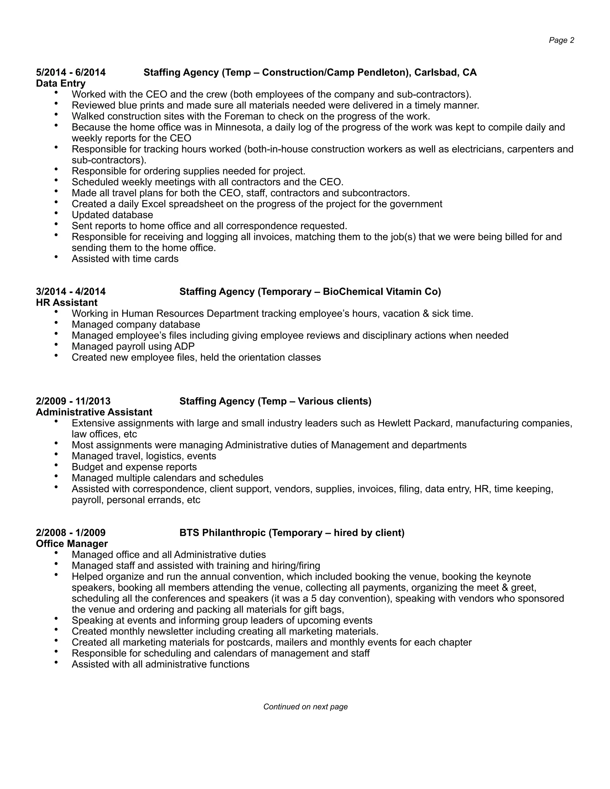 DMF Resume 12-2016 | PDF