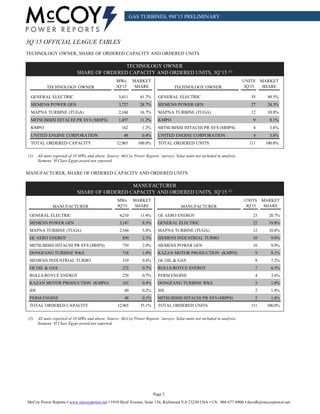 McCoy power reports | PDF