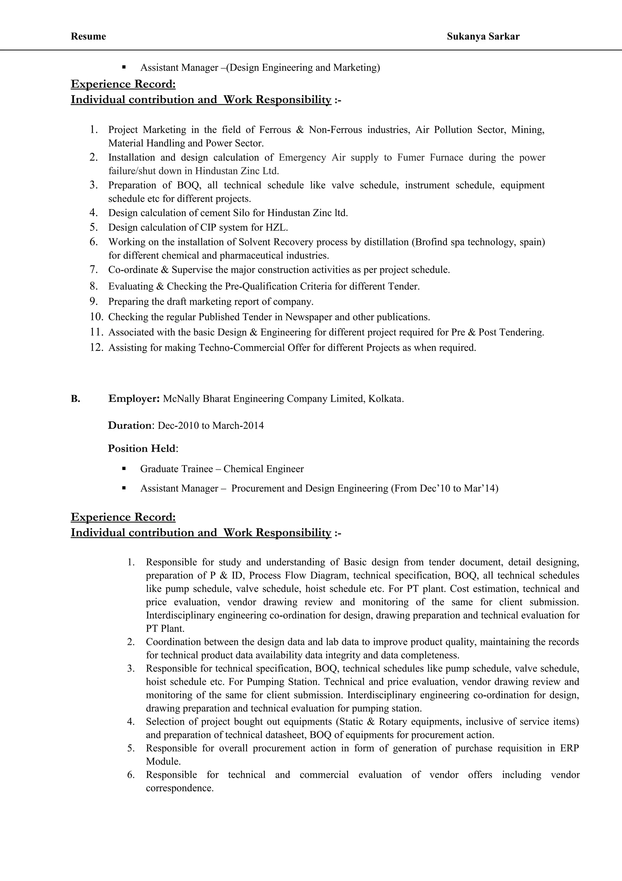 Resume of Sukanya Sarkar-WT new | DOC