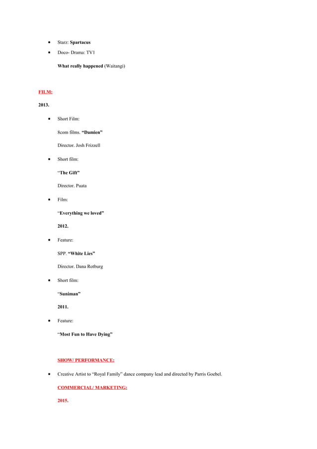 UPdated CV 2015. VEExx | PDF