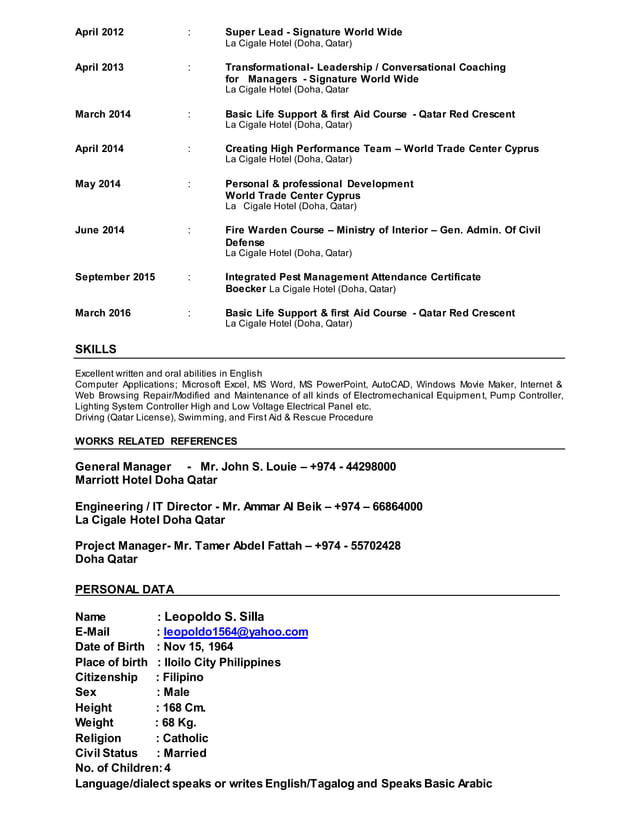 Paul CV with cover letter | PDF