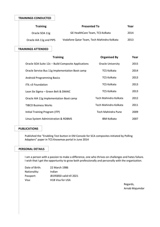 Arnab_Majumdar_Resume | PDF