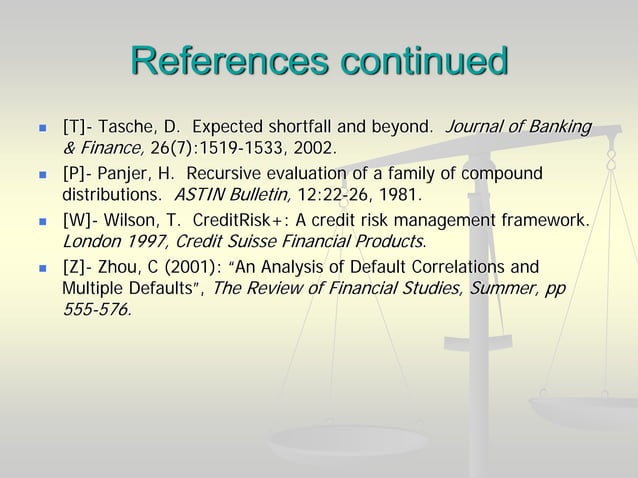 creditriskmanagment_howardhaughton121510 | PPT