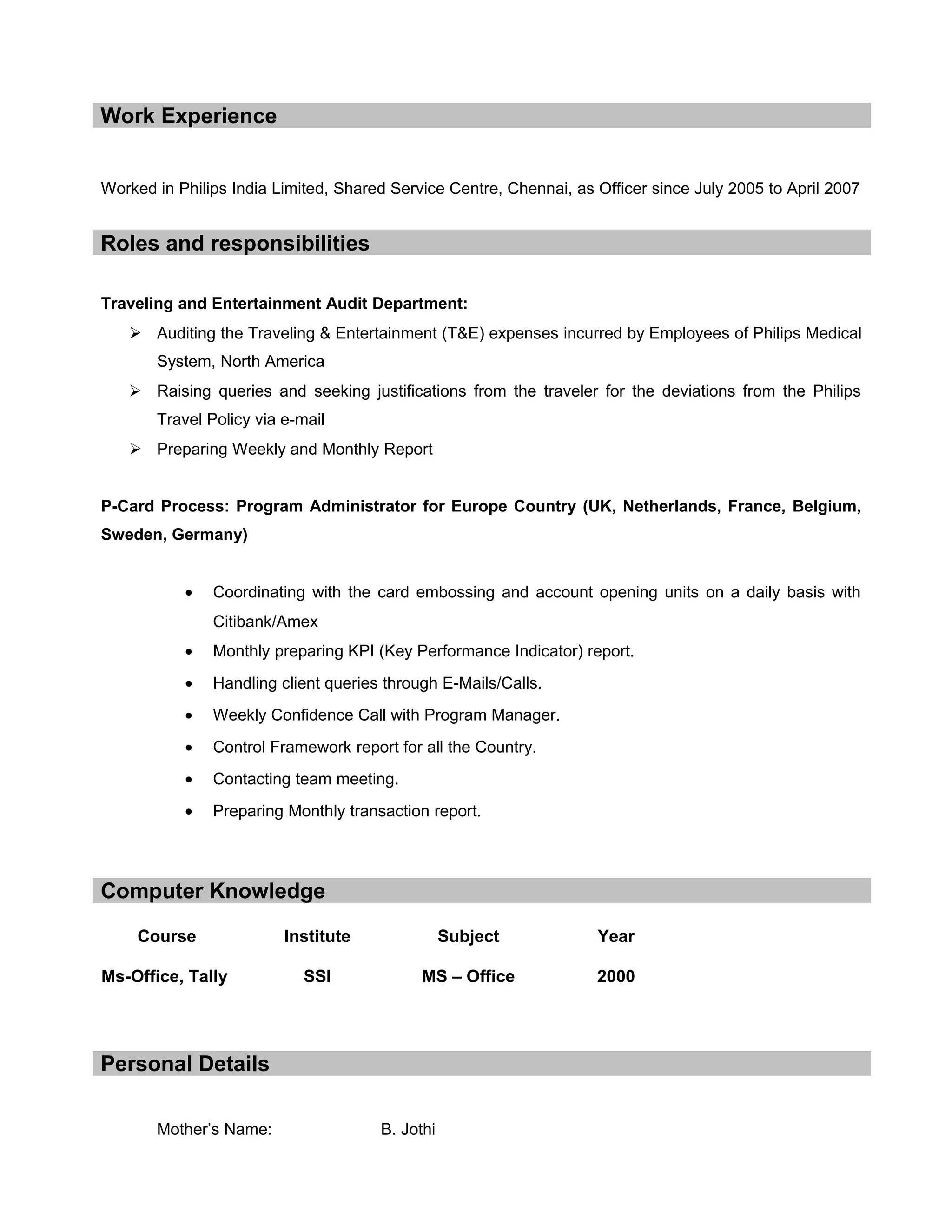 Mohana Resume V1-2016 | DOC