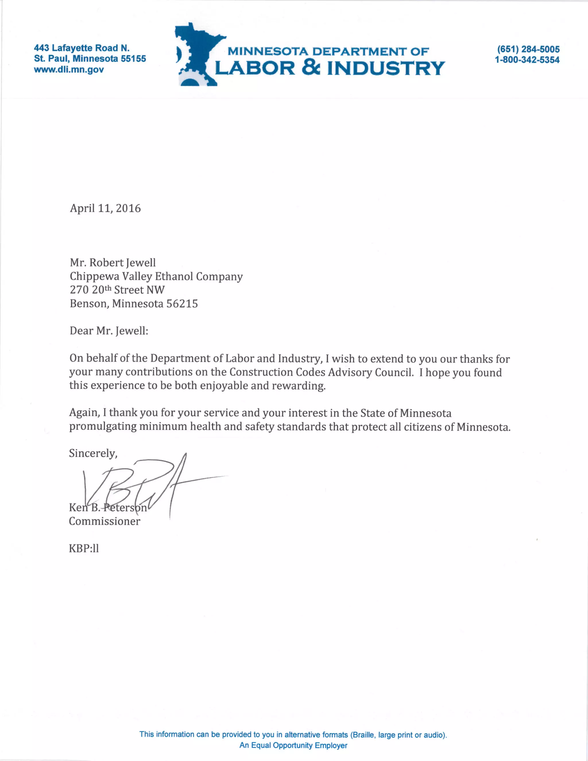 MN DLI CCAC 20160411 | PDF