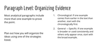 Tools for Organizing Writing | PPT