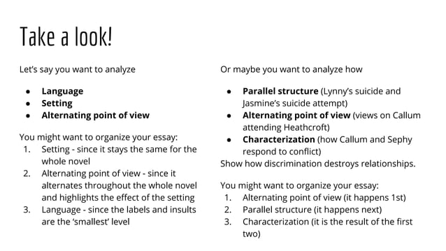 Tools for Organizing Writing | PPT