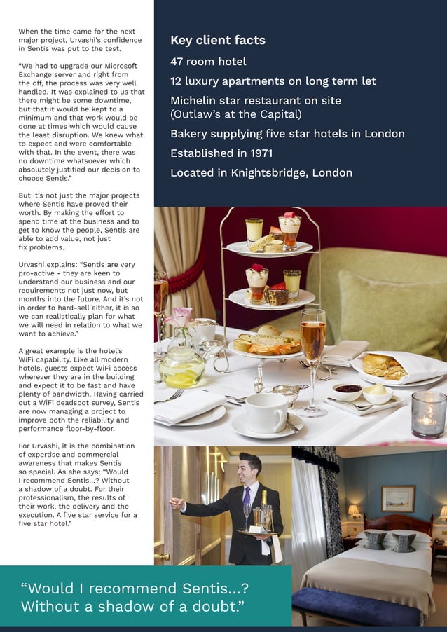 Capital Hotel Case Study | PDF