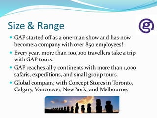 GAP Adventure Tourism | PPTX