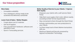 KMH Company presentation Jan 2016 | PPT