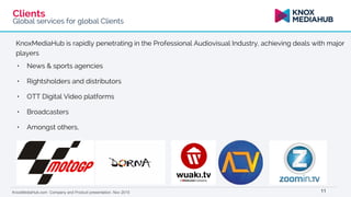 KMH Company presentation Jan 2016 | PPT