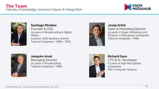 KMH Company presentation Jan 2016 | PPT