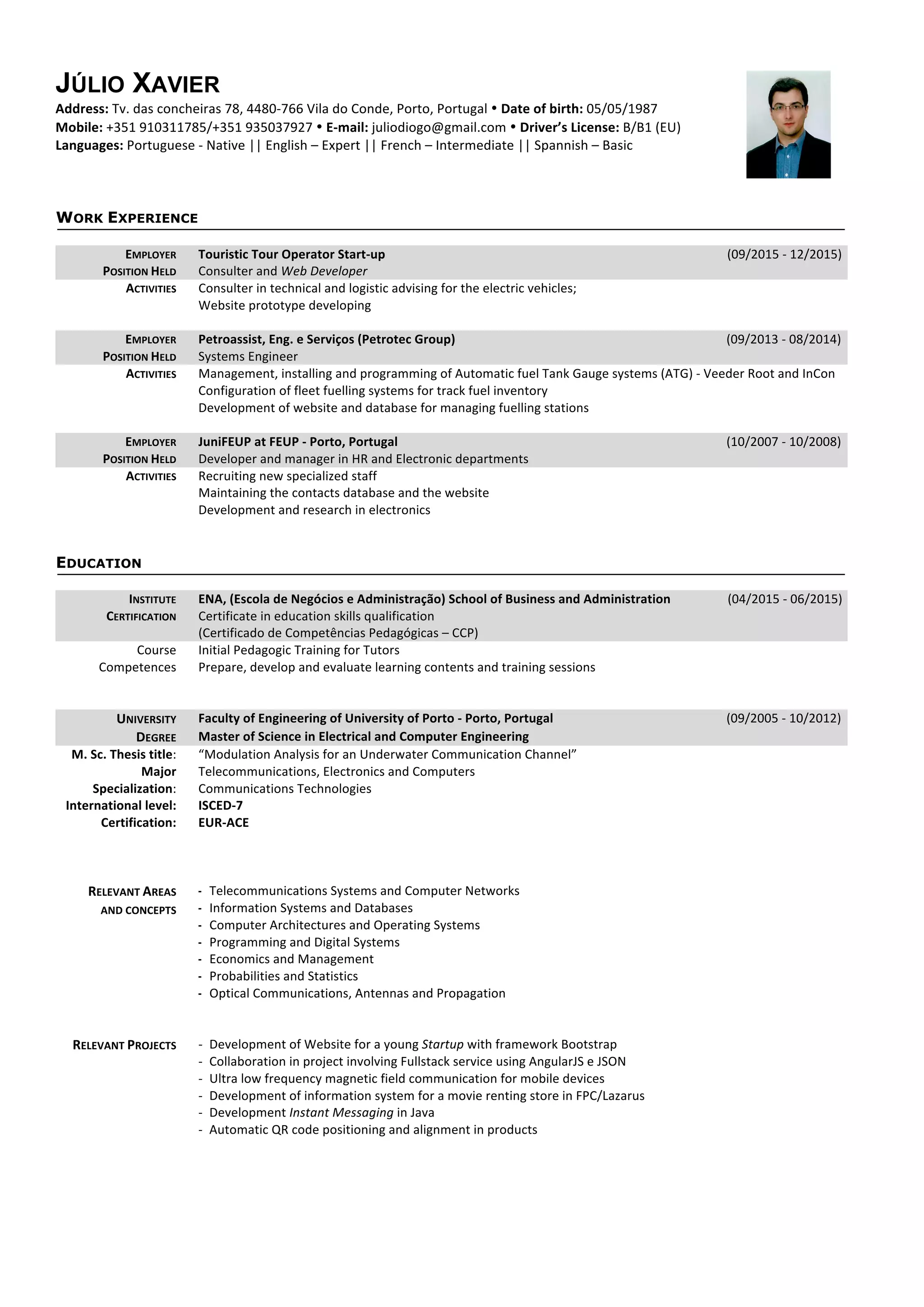 cv-julio_xavier | PDF