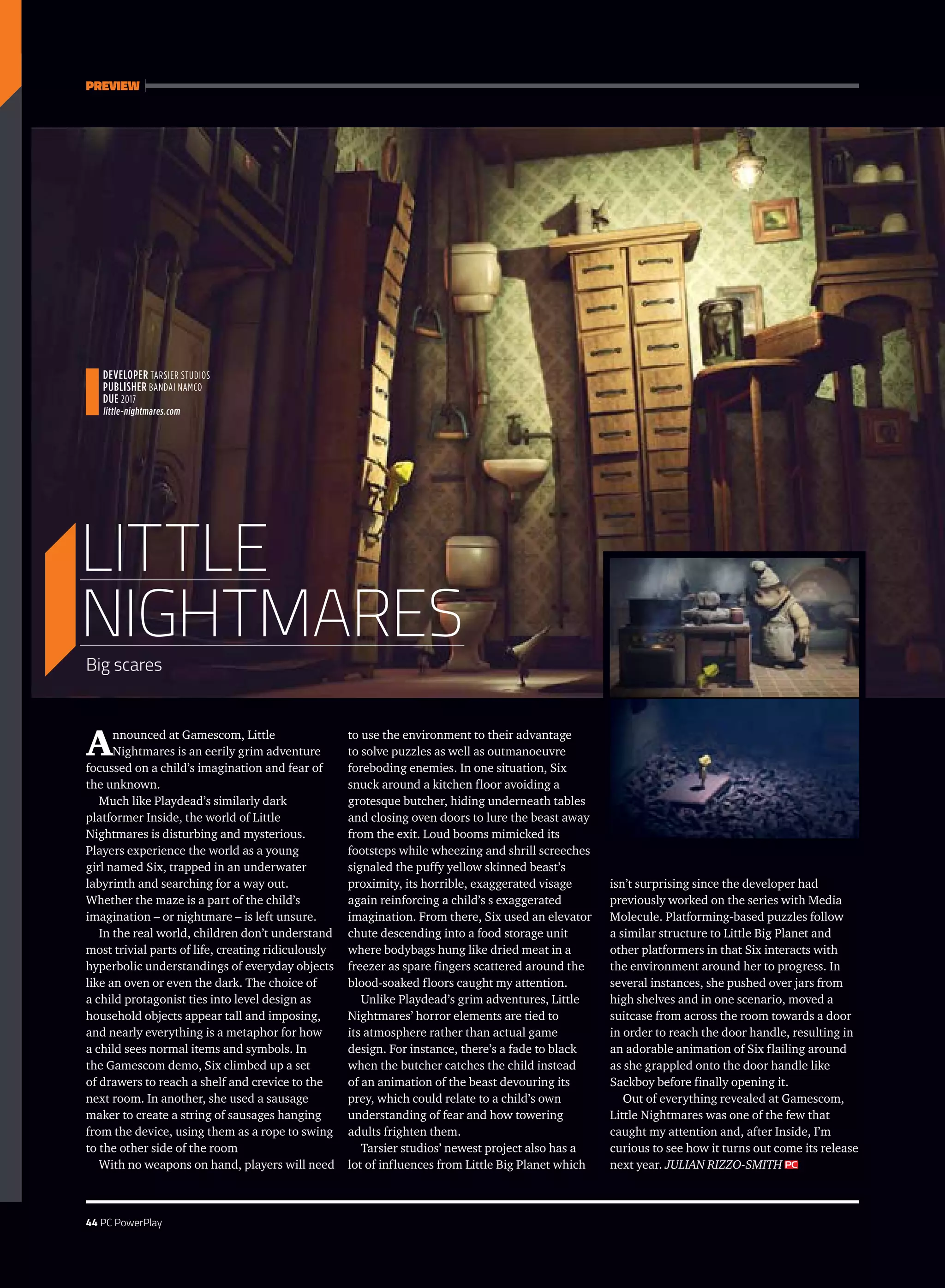 PCPP255_Little Nightmares | PDF