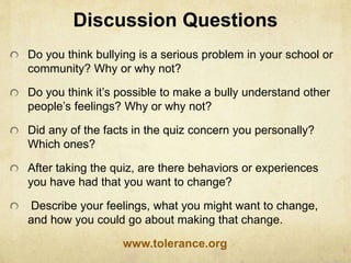 DCHS-bullying presentation[final] | PPT