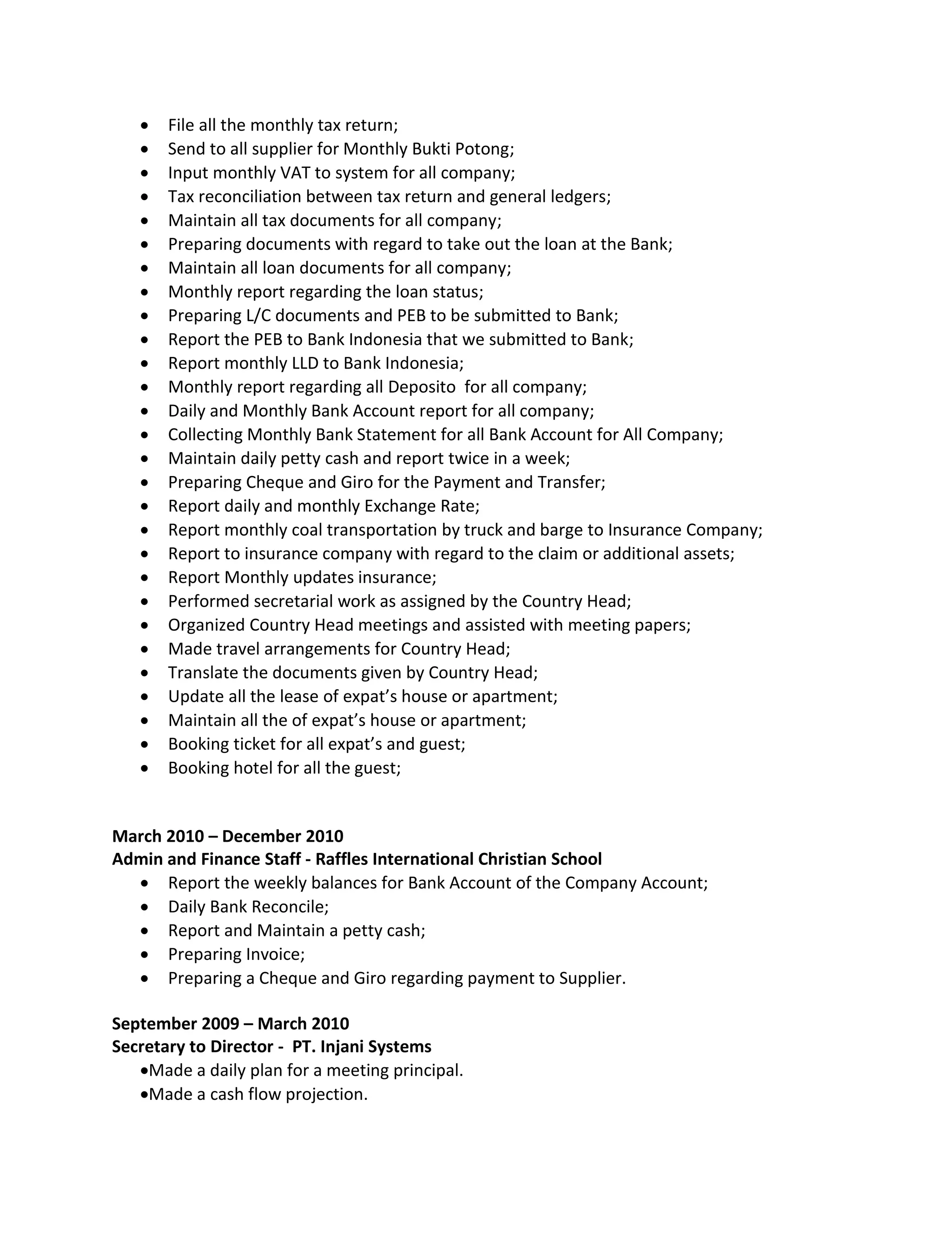 CV Dewi Handirustinawati as of 1607 | PDF