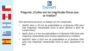 Dosimetria personal de radiacion con OSL-INLIGHT | PDF