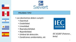 Dosimetria personal de radiacion con OSL-INLIGHT | PDF