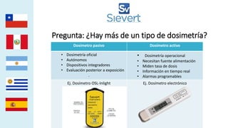 Dosimetria personal de radiacion con OSL-INLIGHT | PDF