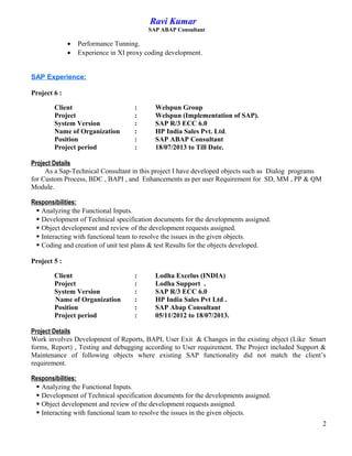 Ravikumar | DOC | Computer Software and Applications | Computing