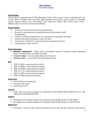 Ravikumar | DOC | Computer Software and Applications | Computing