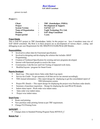 Ravikumar | DOC | Computer Software and Applications | Computing