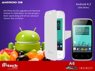 MTECH MOBILE A6 INFINITY | PPT