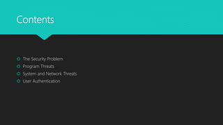 Security in Windows operating system | PPT
