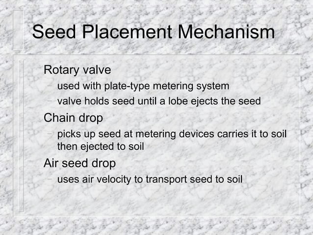 Planting Systems | PPT