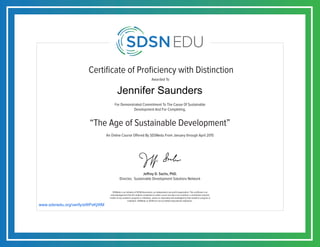 Certificate of Proficiency with Distinction JSAUNDERS 26MAY15 | PDF