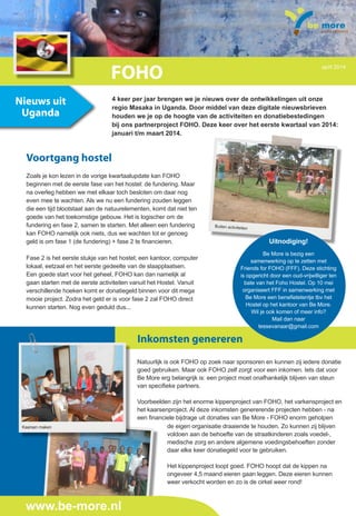 Kwartaalupdate Foho jan-maart 2014 | PDF