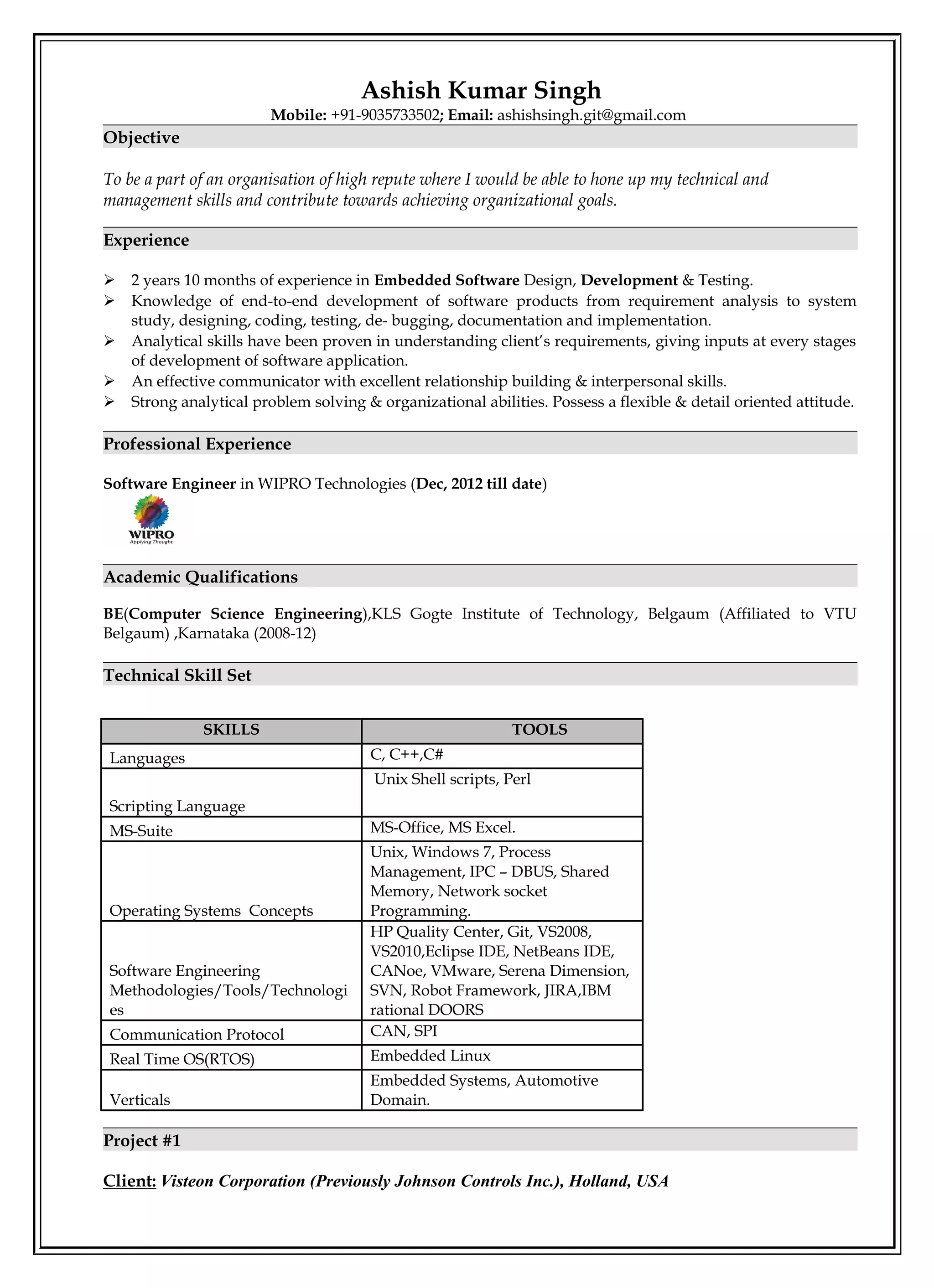 Ashish_Kumar_Singh_resume | PDF