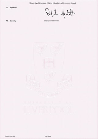 Higher Education Achievement Report | PDF