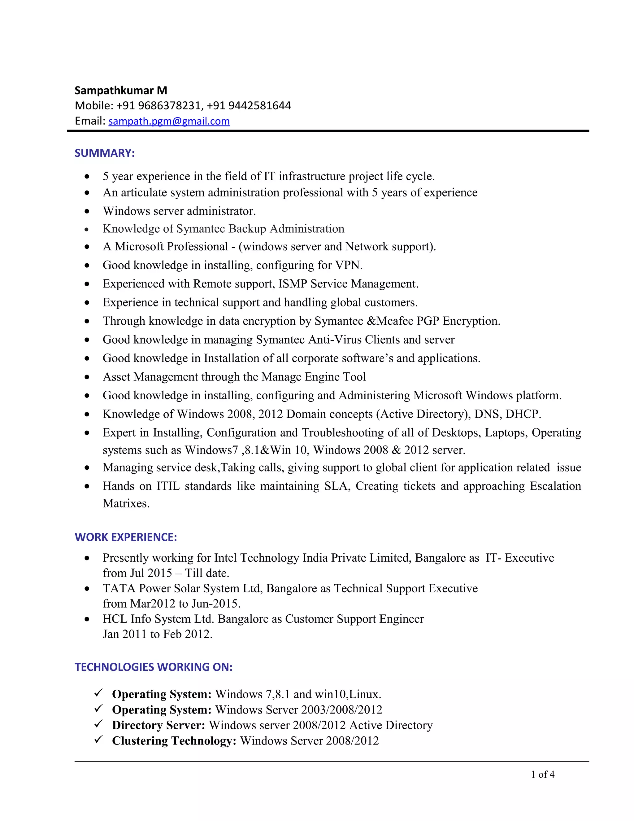 Sampathkumar M | PDF