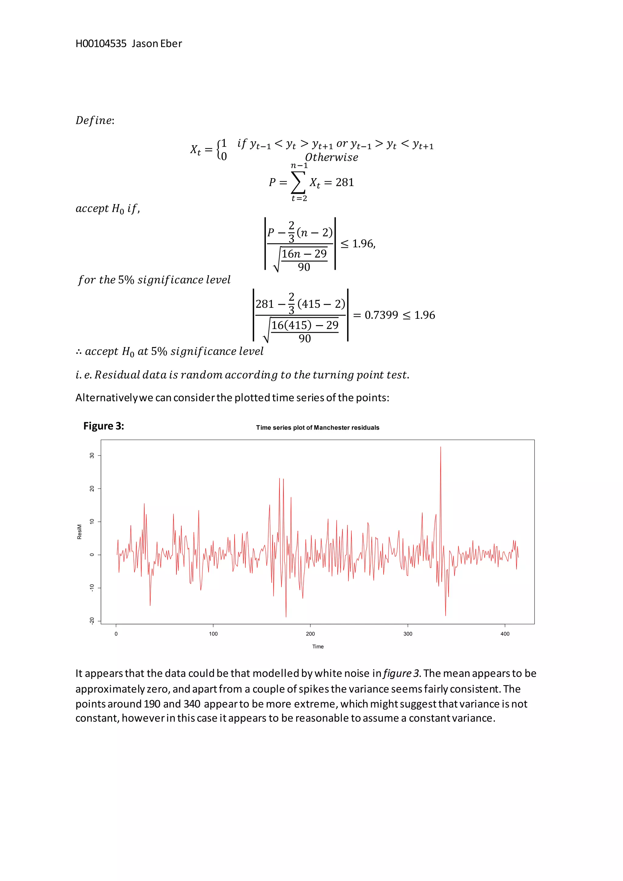 Time Series Project | PDF