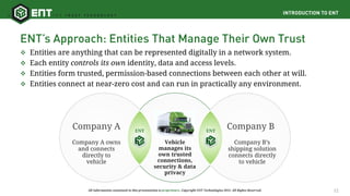 Introduction to ENT (Entity Network Translation) | PPT