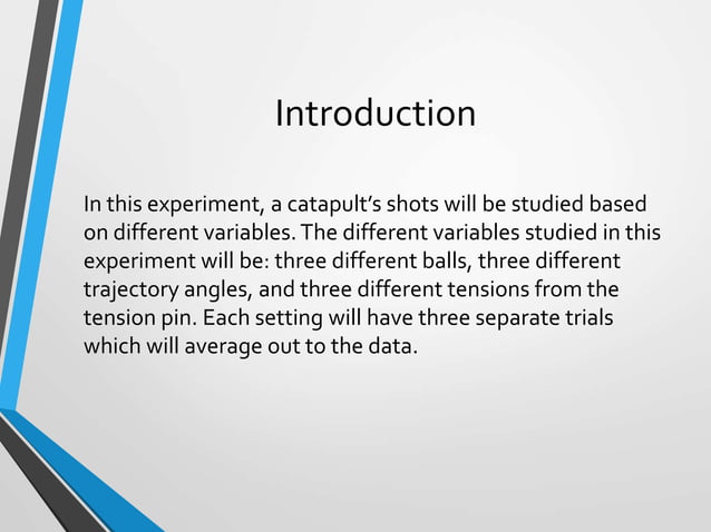 Catapult Project Powerpoint | PPTX | Bowling | Sports