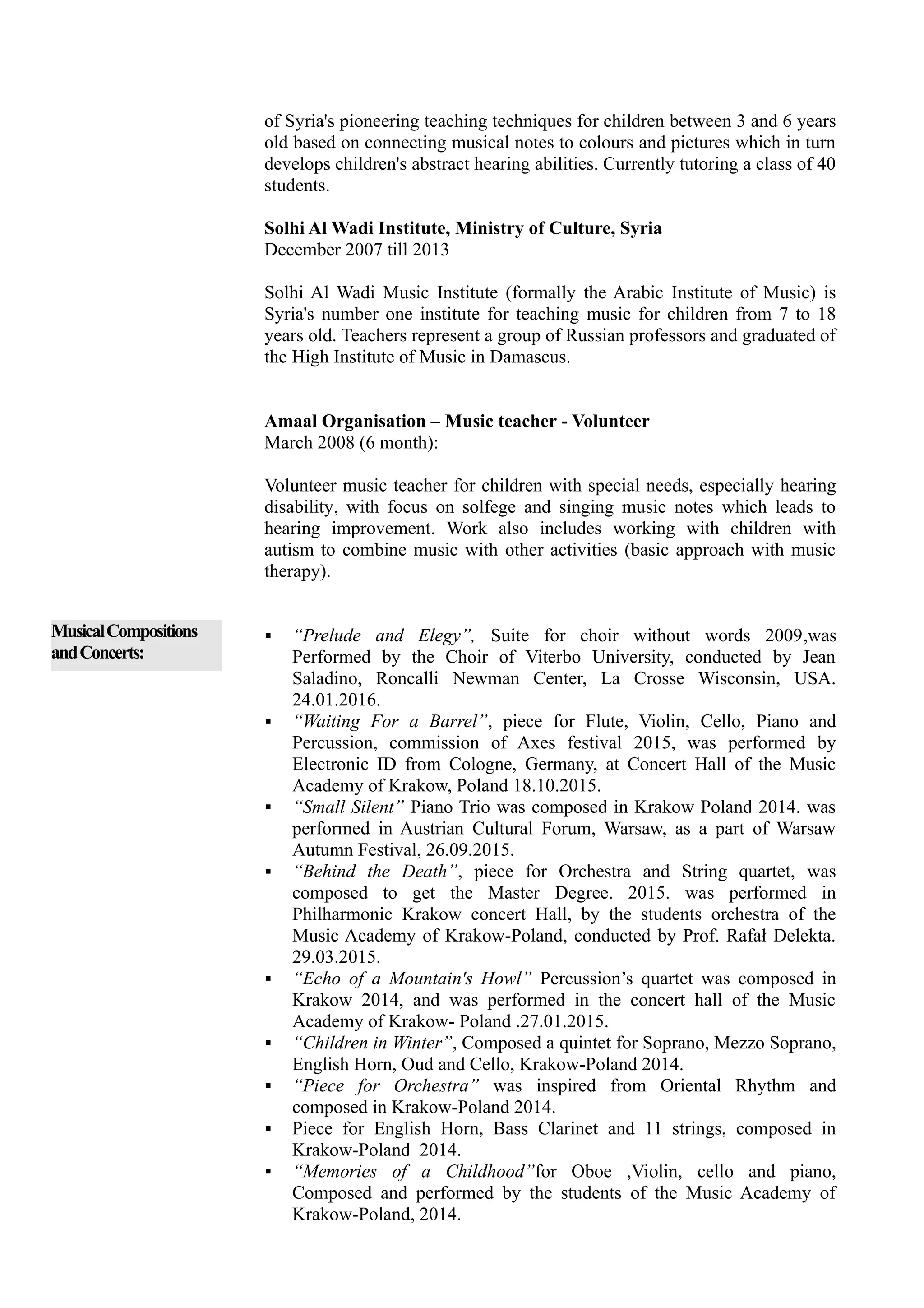 Wassim Ibrahim CV Feb 2016 | PDF