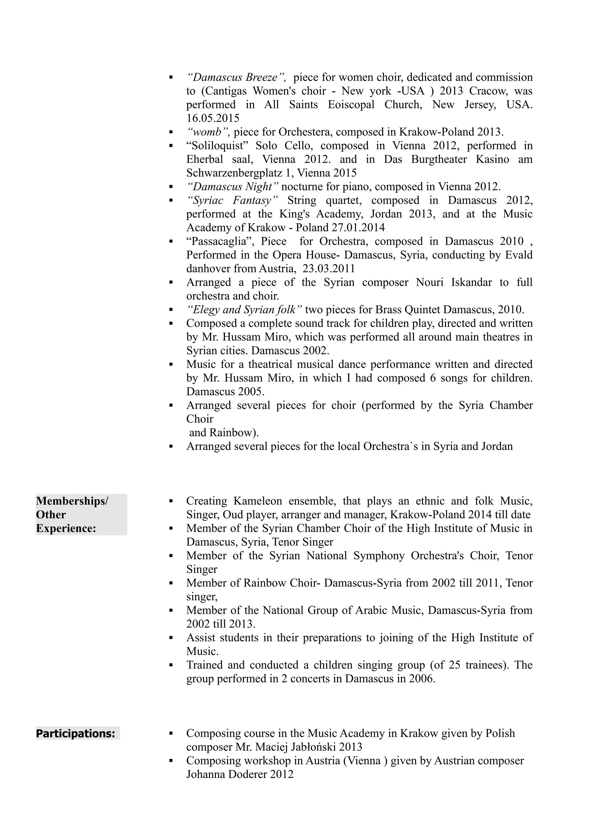 Wassim Ibrahim CV Feb 2016 | PDF