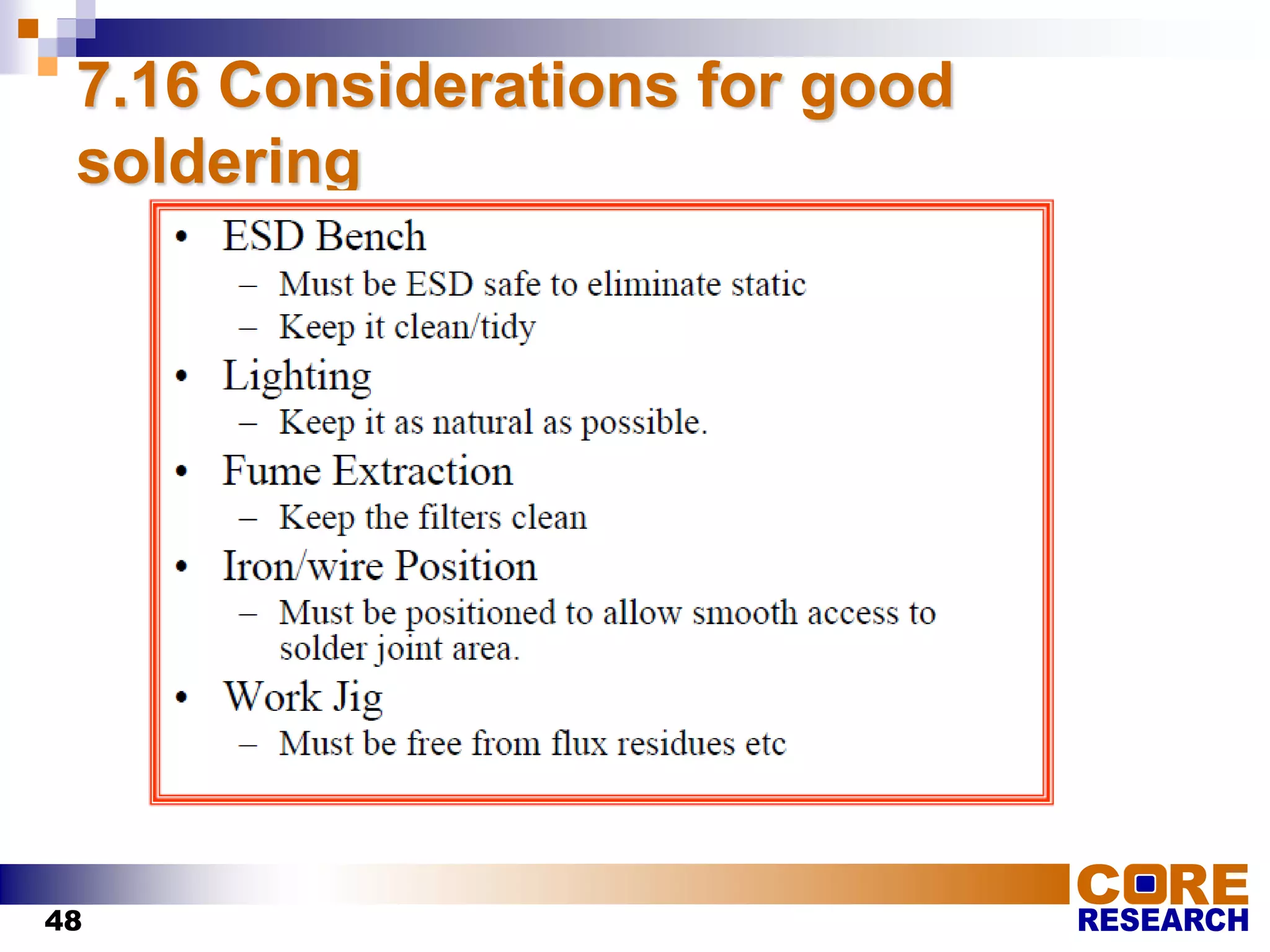 Soldering Training PPT | PPTX