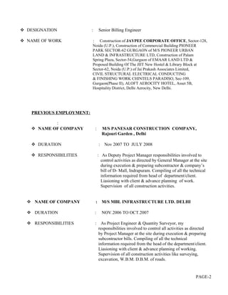 NEW CV Self | DOC
