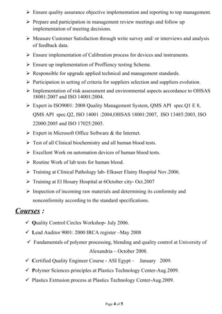 QHSE Expert, Auditor and Trainer | DOC | Business | Business and Finance